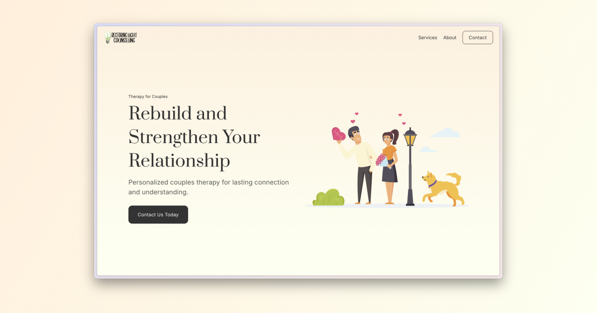 Couples Therapy - Restoring Light Counseling | Shreveport & Bossier ...