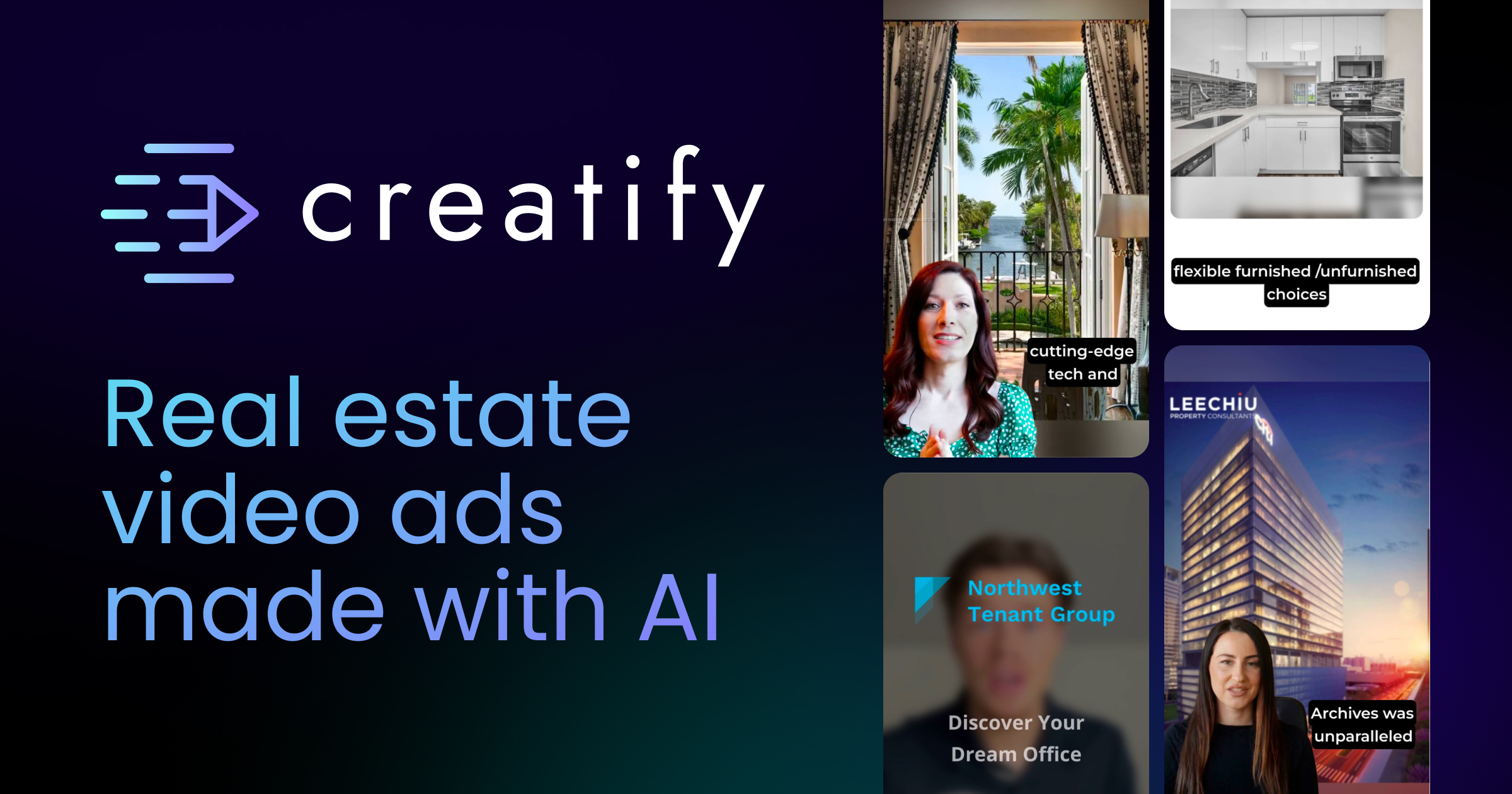 Real estate video ads made with AI