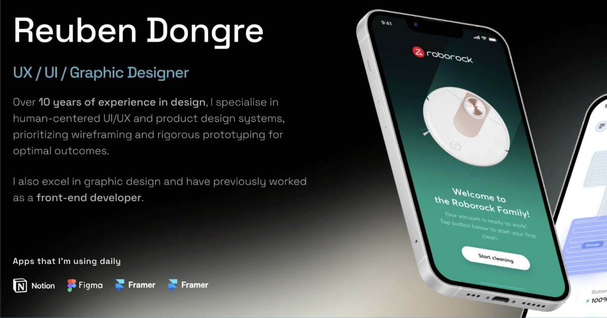 Reuben Dongre (UX Designer)