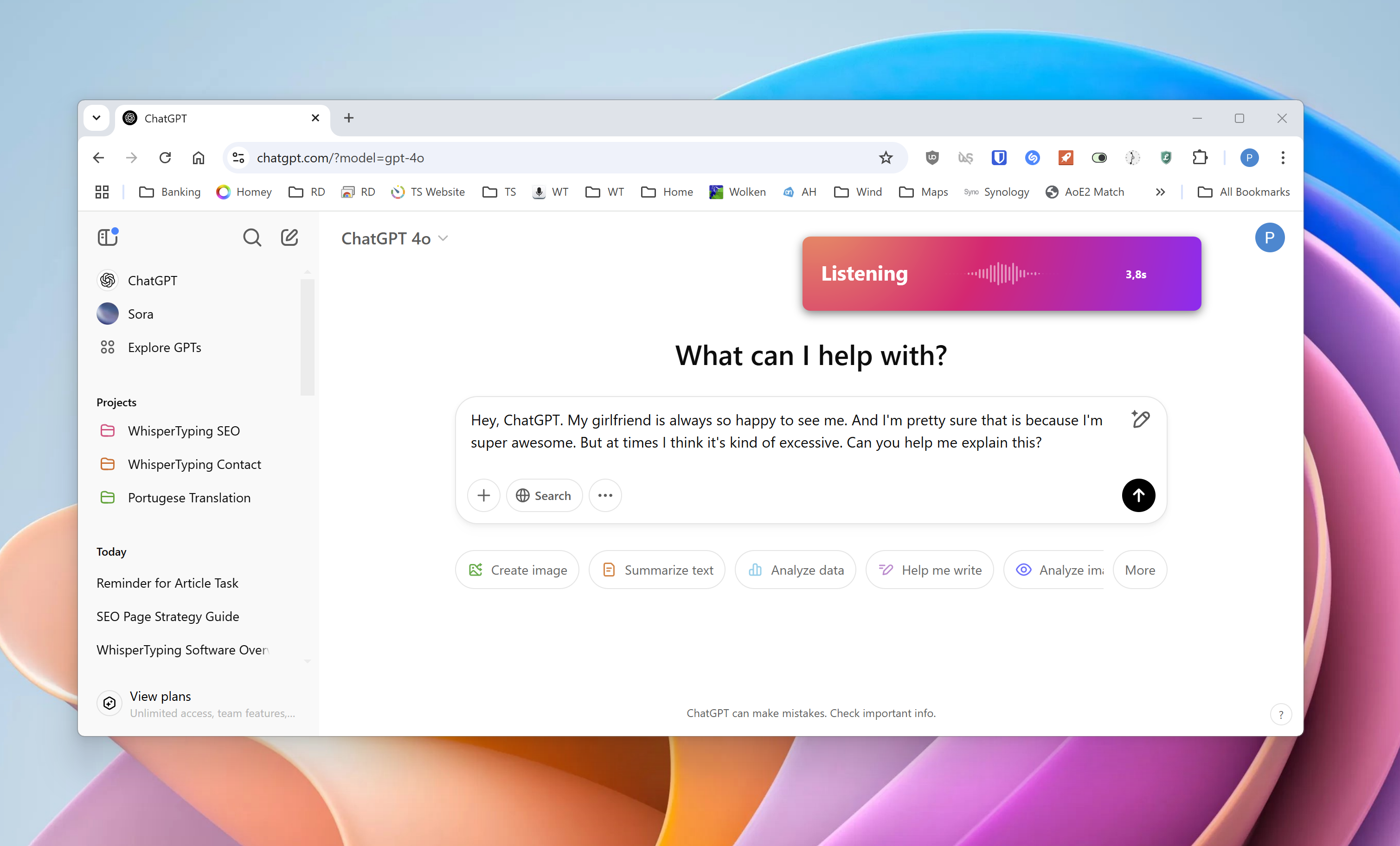 How to Use Voice Typing with ChatGPT on Windows