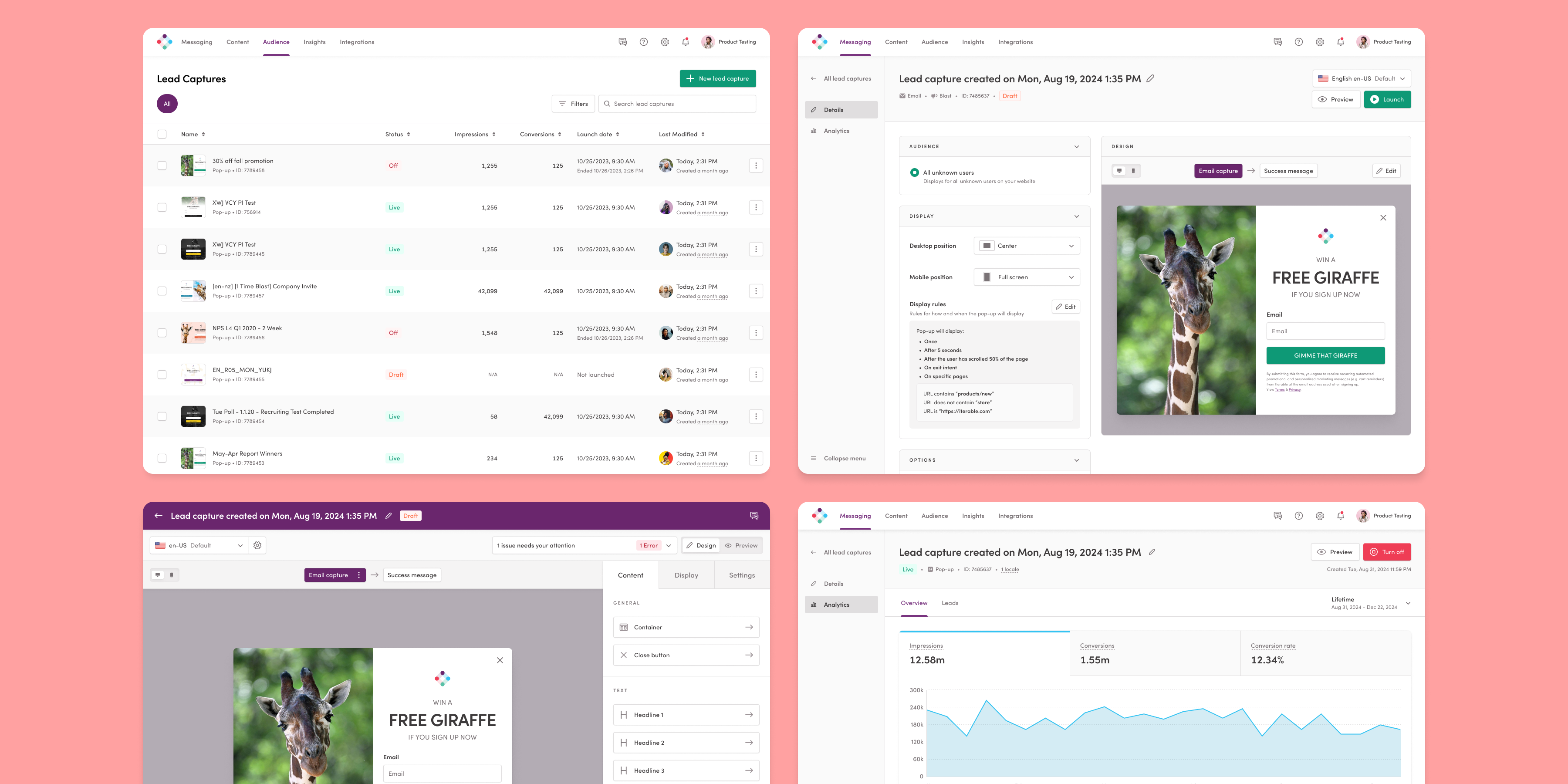 Lead Capture | Levi Campbell