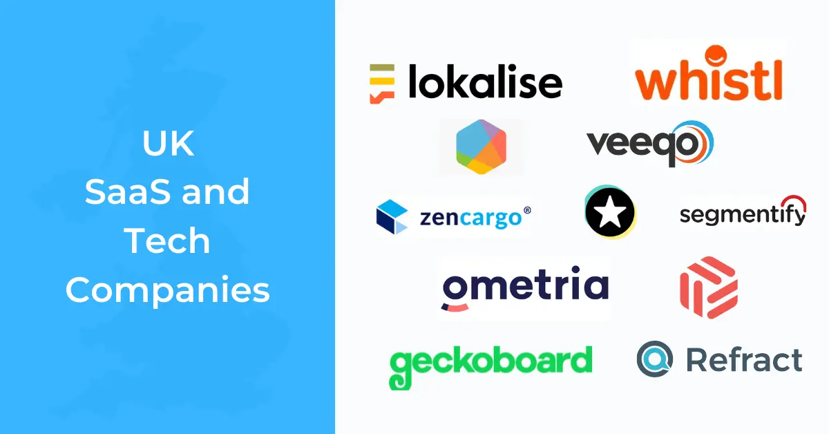 List of Top 1400 SaaS Companies in UK in 2025 - LeadWave