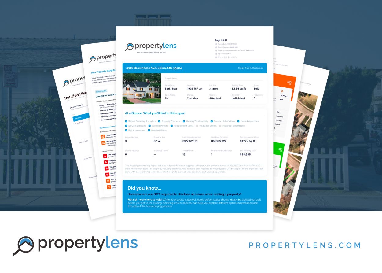 PropertyLens® | Comprehensive Property History Reports
