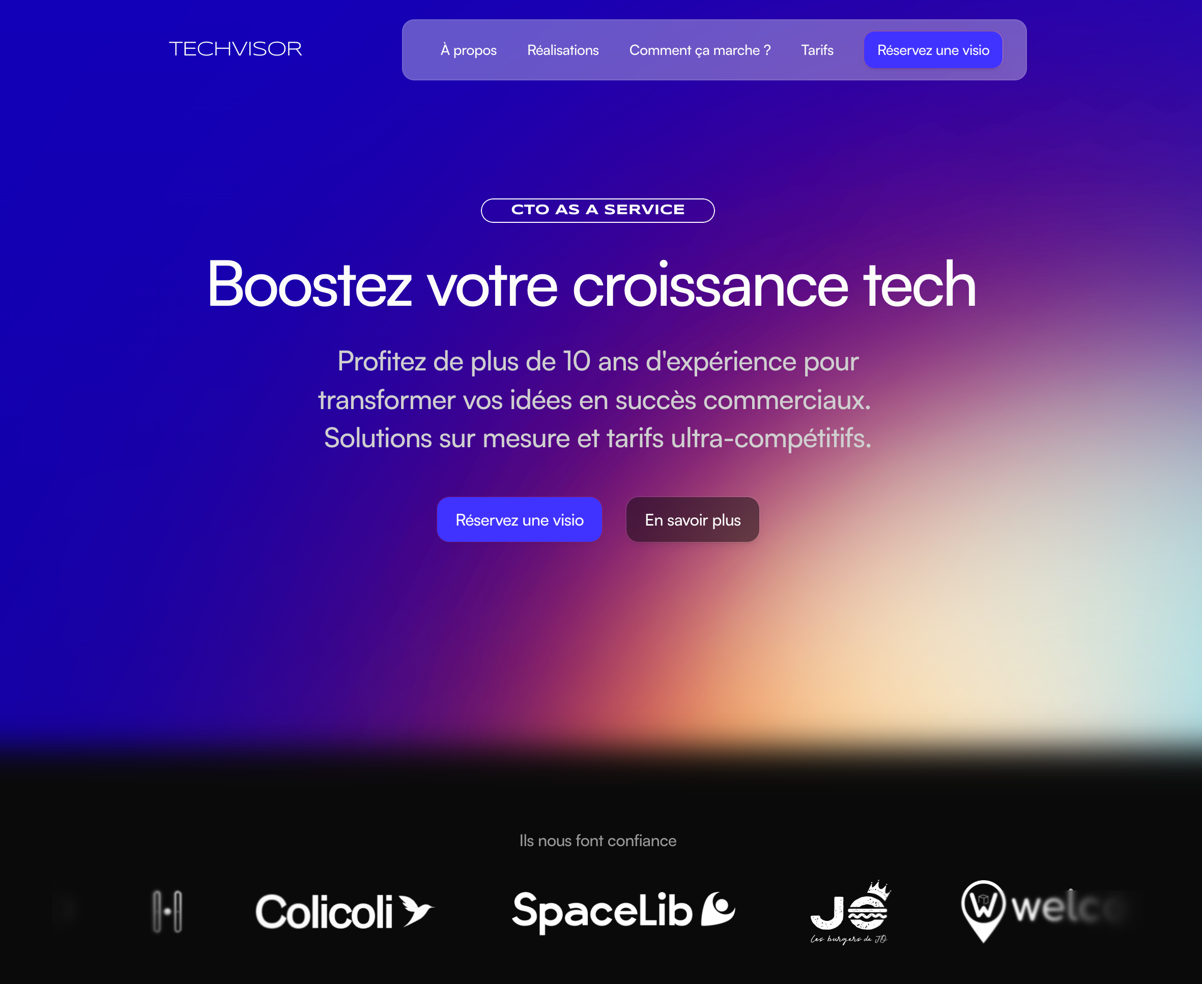 Techvisor - Boost your tech growth with an expert at your service