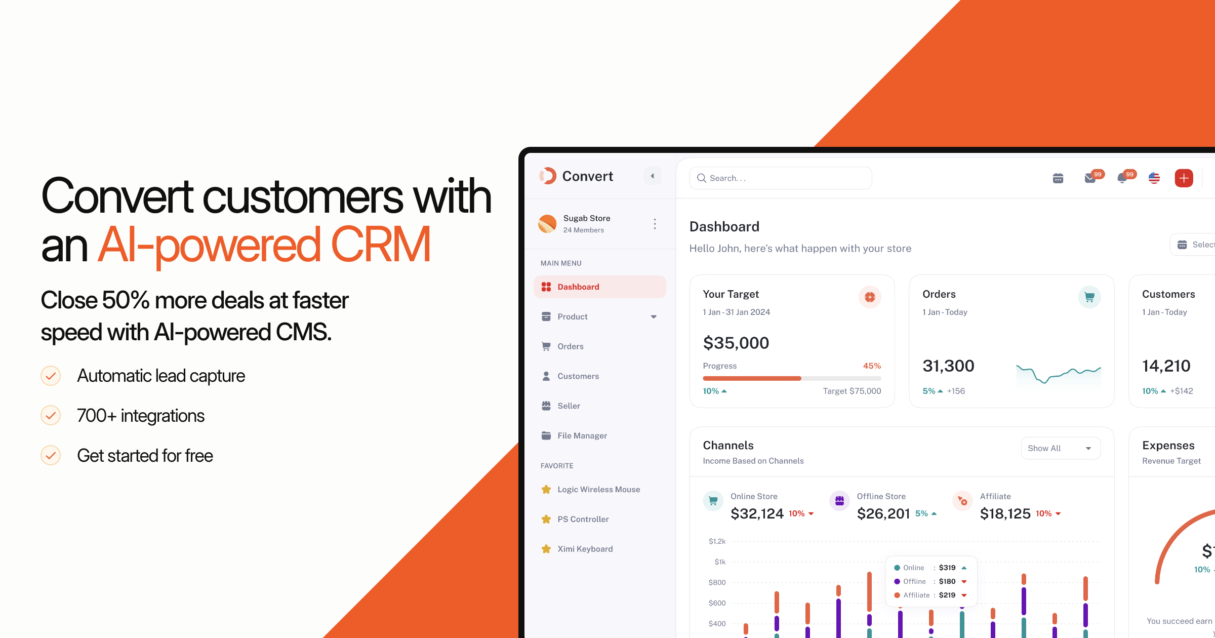Convert: AI-Powered CRM for Smarter Business Growth