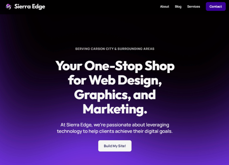 Sierra Edge Web Design | Carson City, NV
