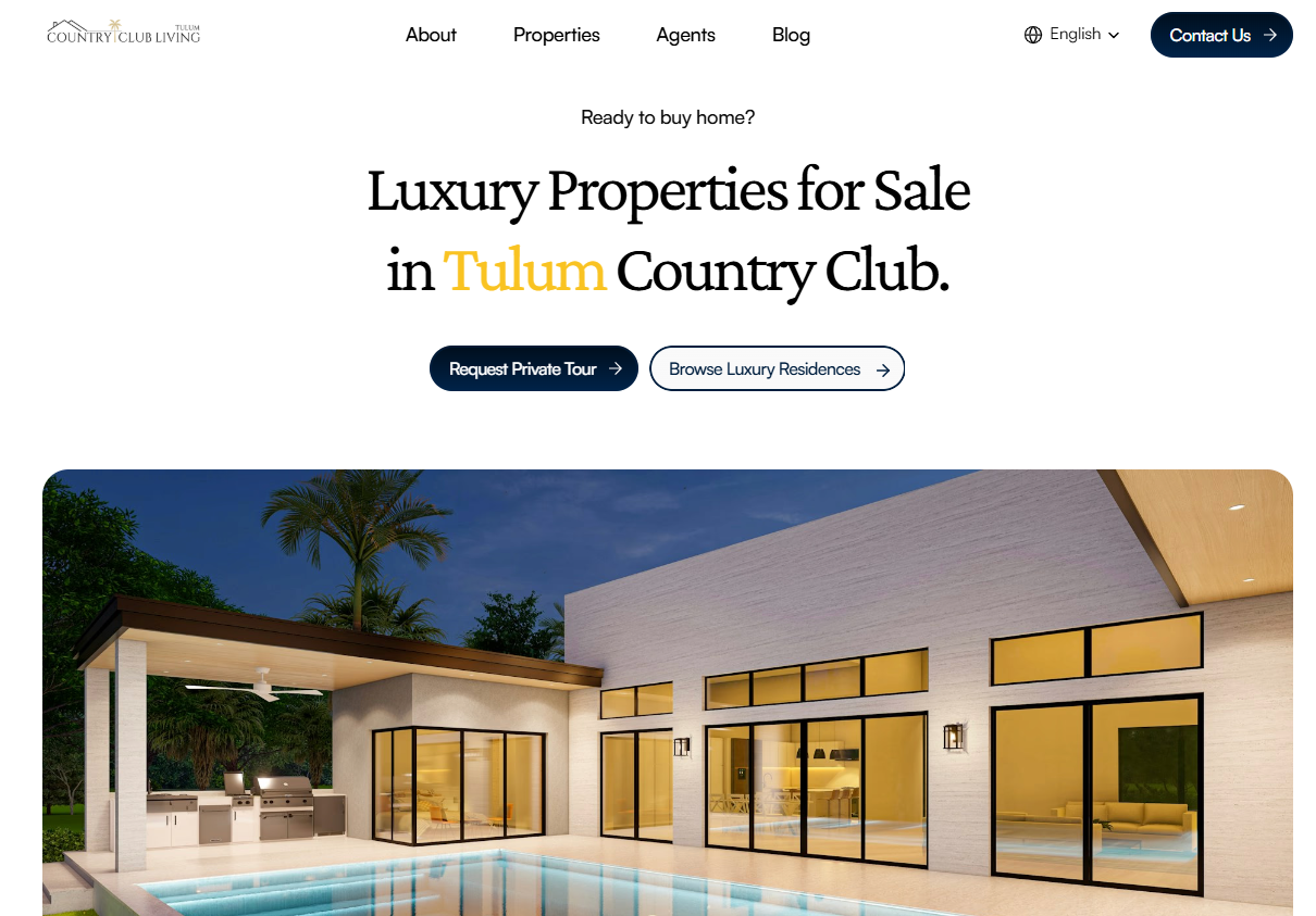 Tulum Country Club Homes & Condos for Sale
