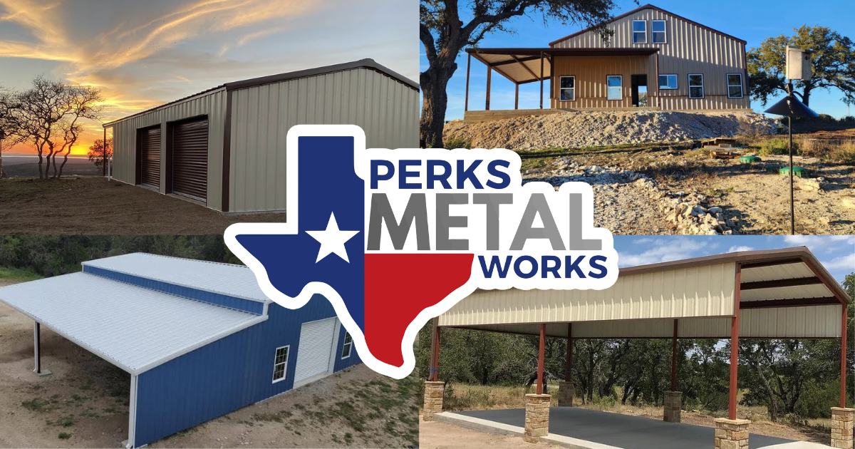 Texas Metal Building Contractor | Perks Metal Works