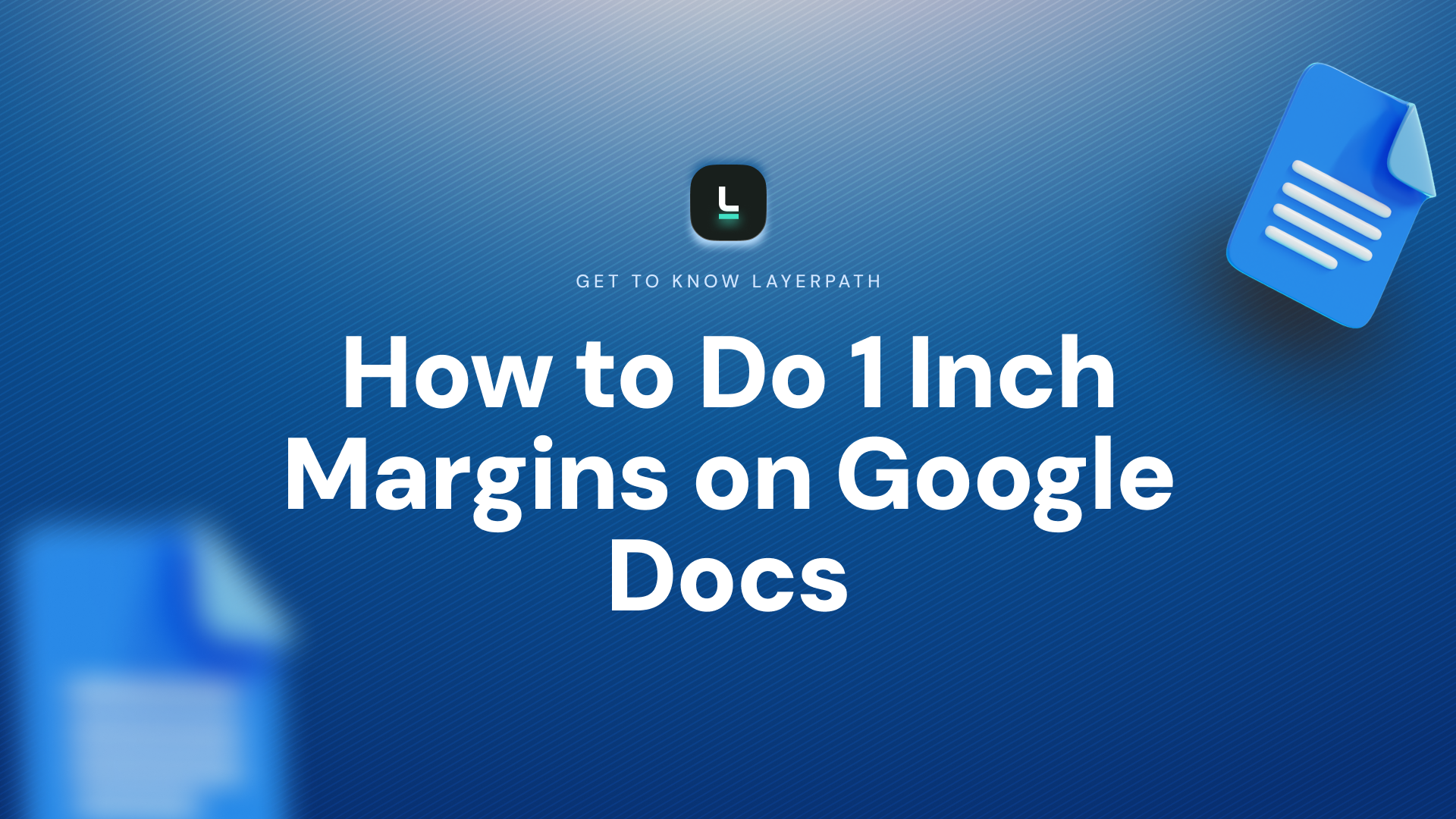How to Do 1 Inch Margins on Google Docs