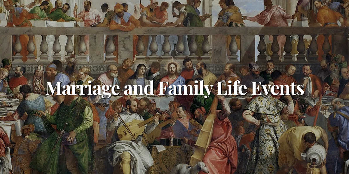 Marriage and Family Life Events