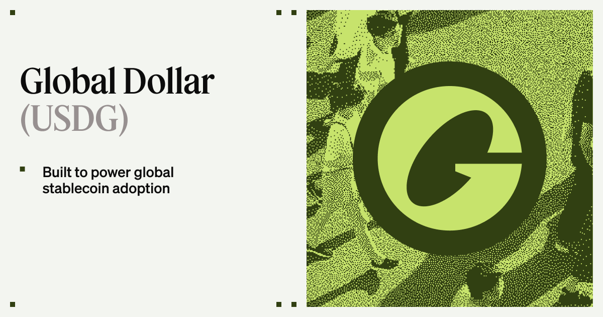 Global Dollar (USDG) | Trusted, secure and global.