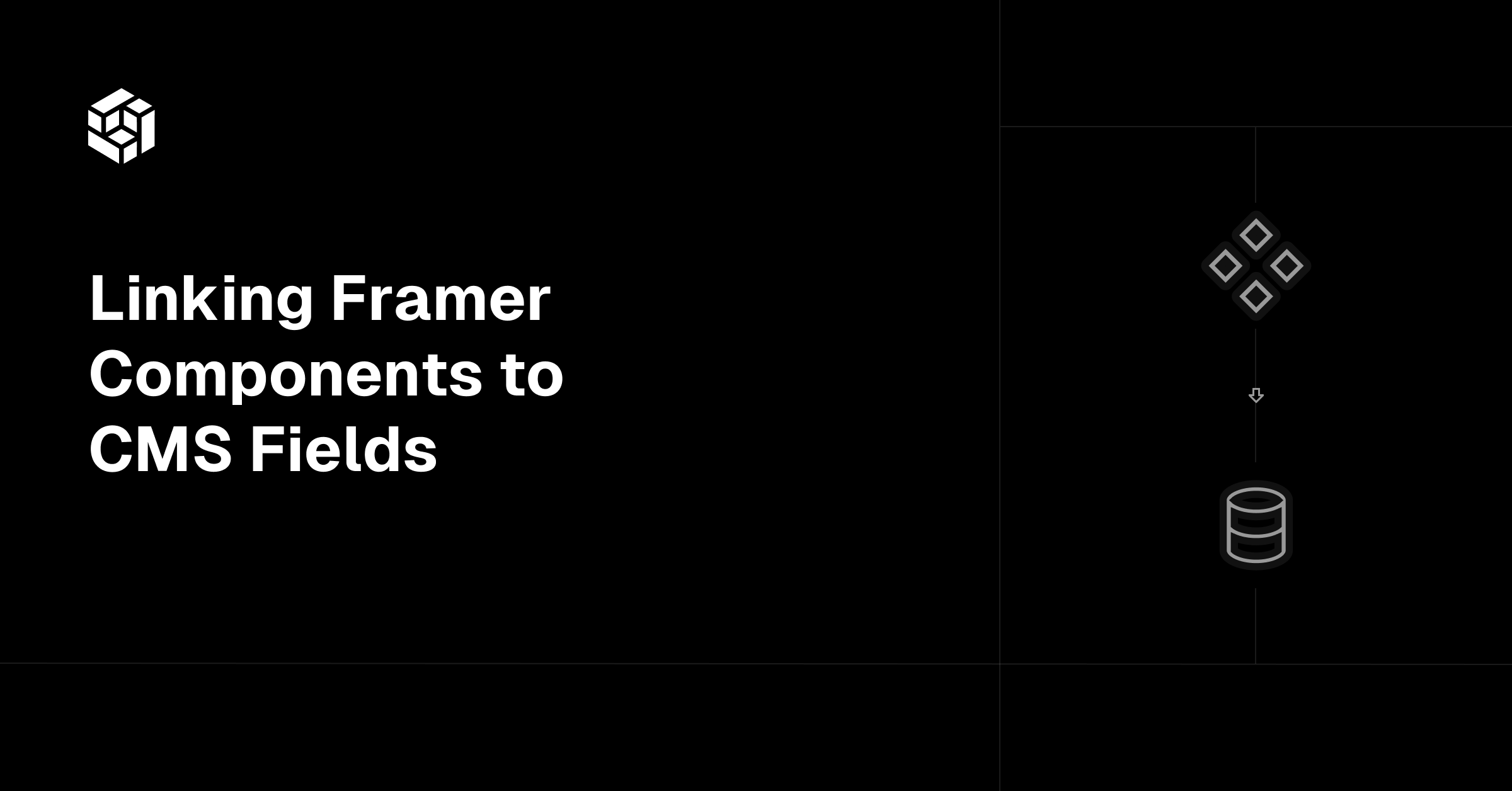 How to link Framer components to CMS fields | Framer Snippets