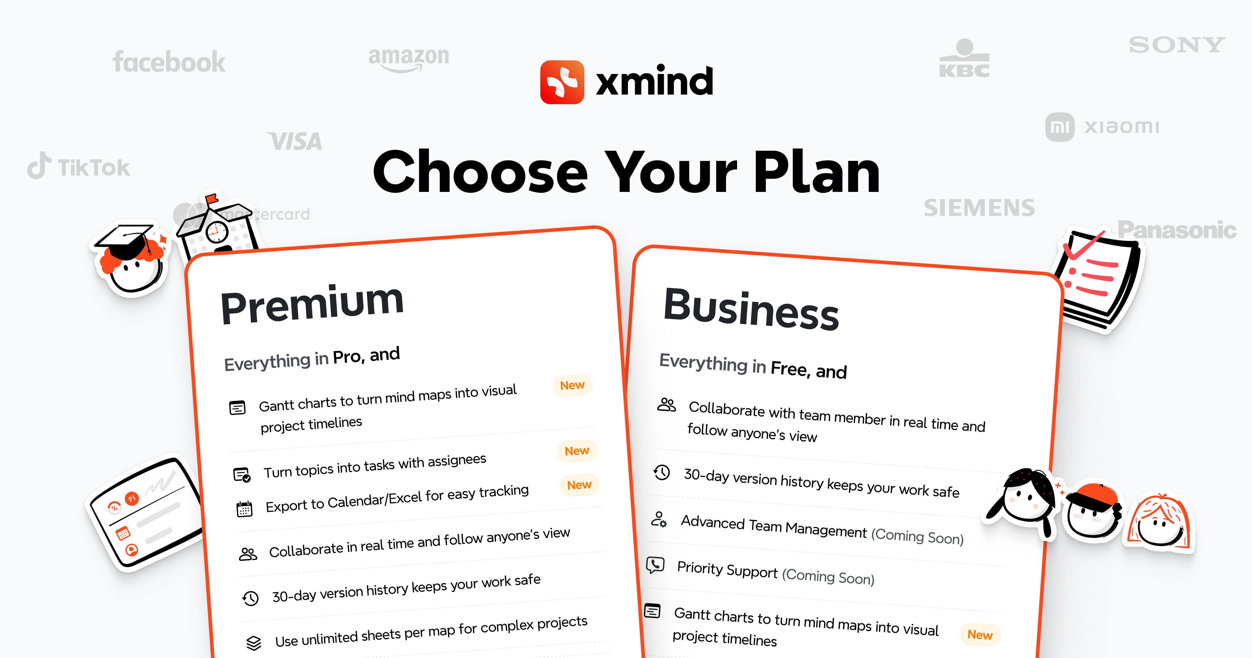 Xmind Pricing & Plans | Free, Pro, Premium