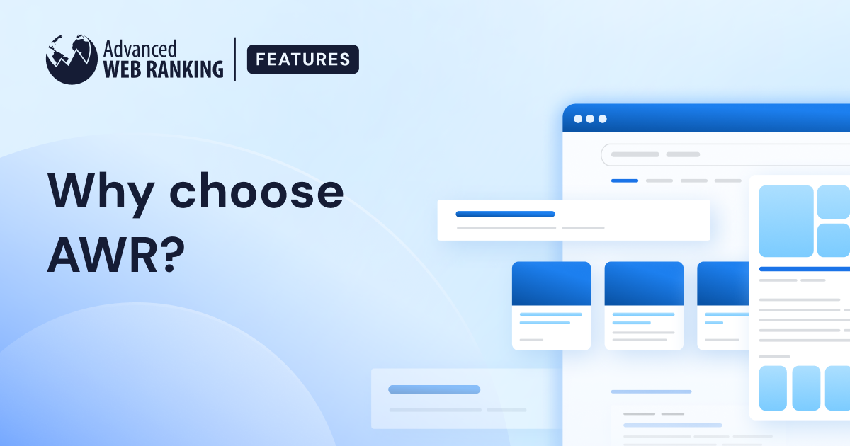 Why you'll love using our tool - Advanced Web Ranking