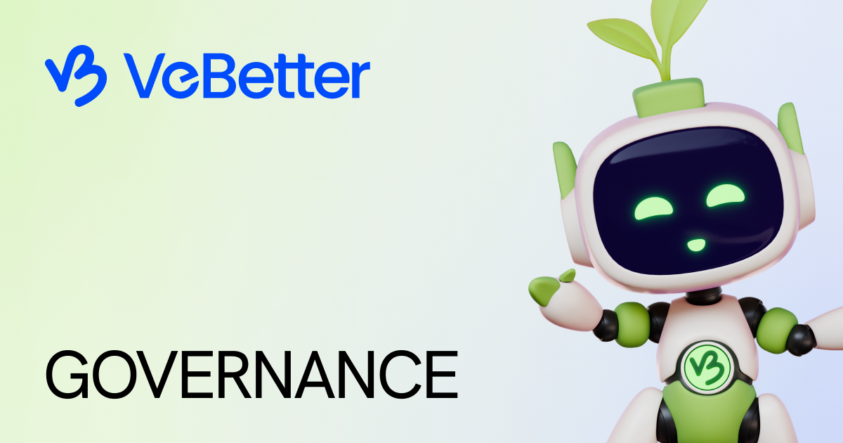 VeBetterDAO Governance | Shape the Future of Web3 on VeChain