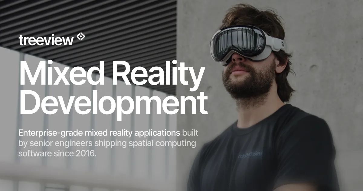 Mixed Reality (MR) Development Services | Treeview