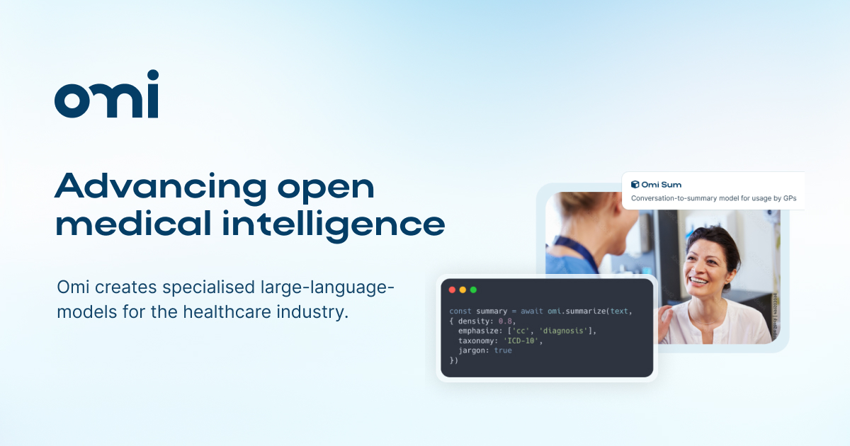 Omi Health – Advancing Open Medical Intelligence