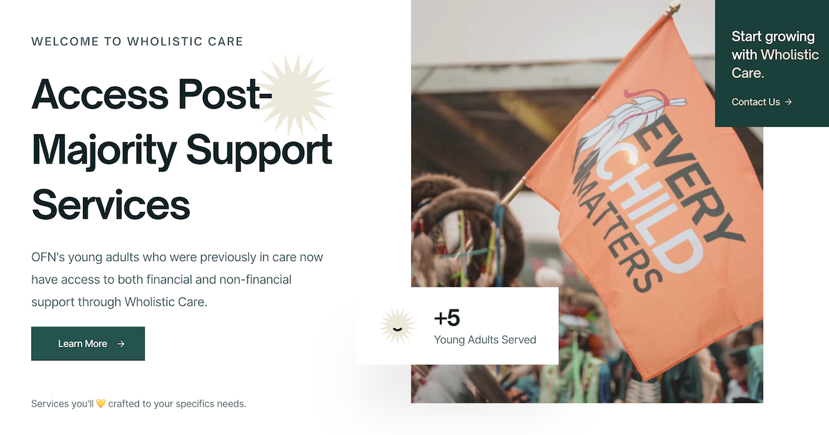 Wholistic Care - Post-Majority Support Services Overview
