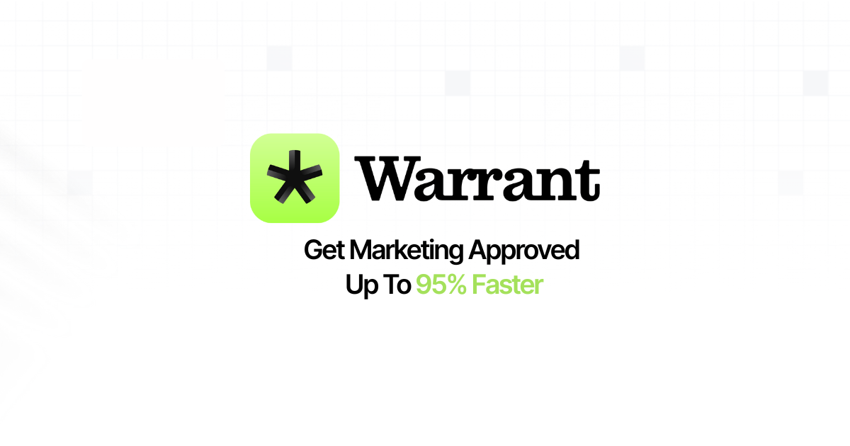 Warrant: Financial Services Marketing Compliance & Partner Review AI Agent