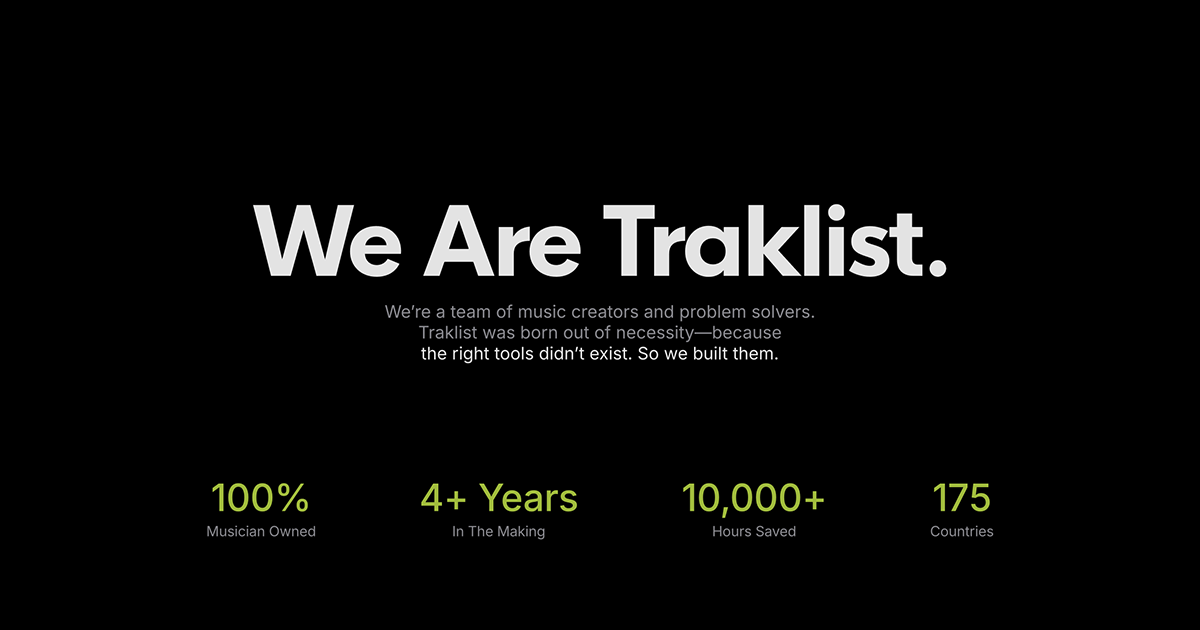 About Traklist – The Ultimate File Management Hub for Music Creators
