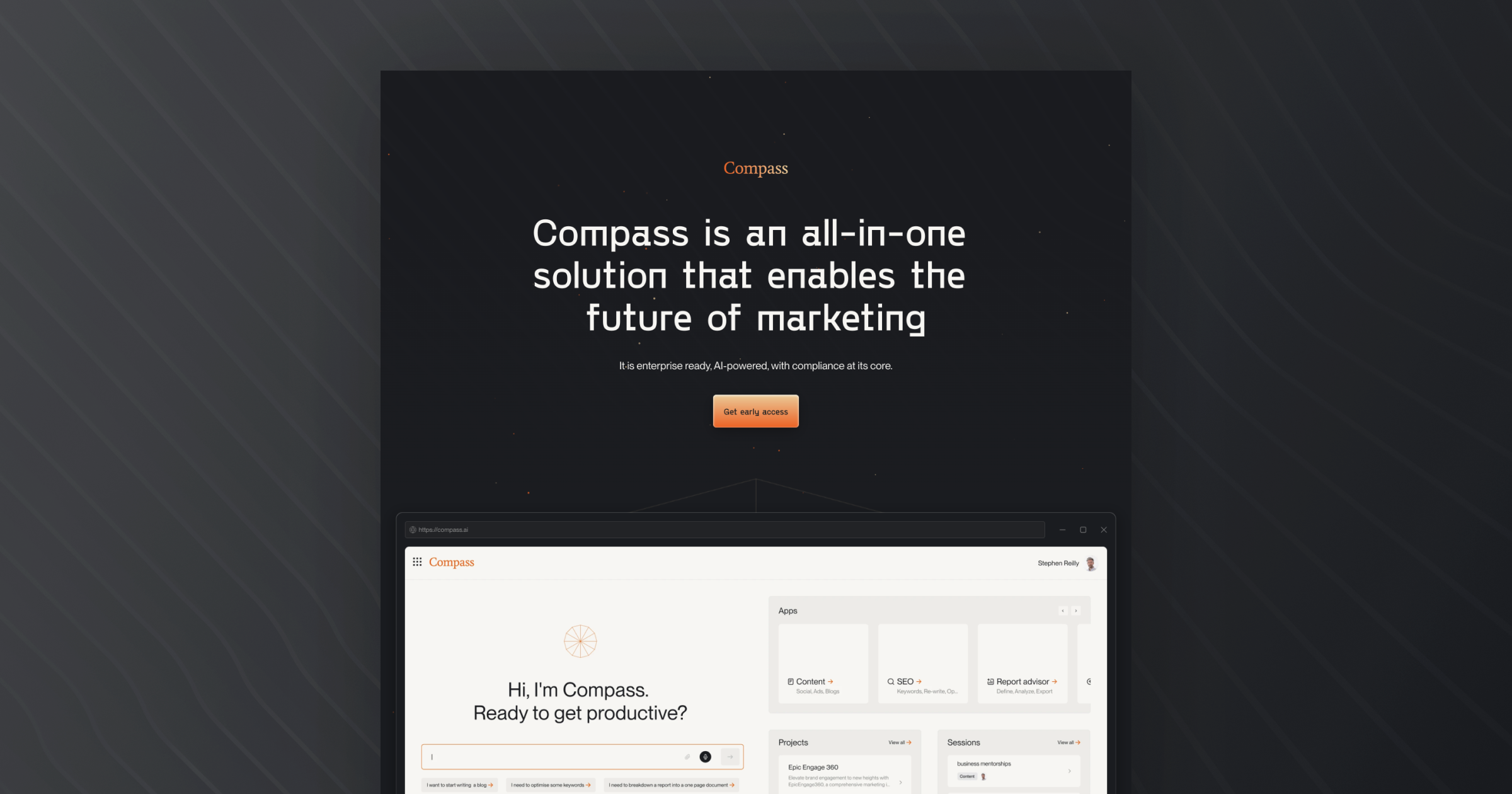 Compass is the future of enterprise outbound sales