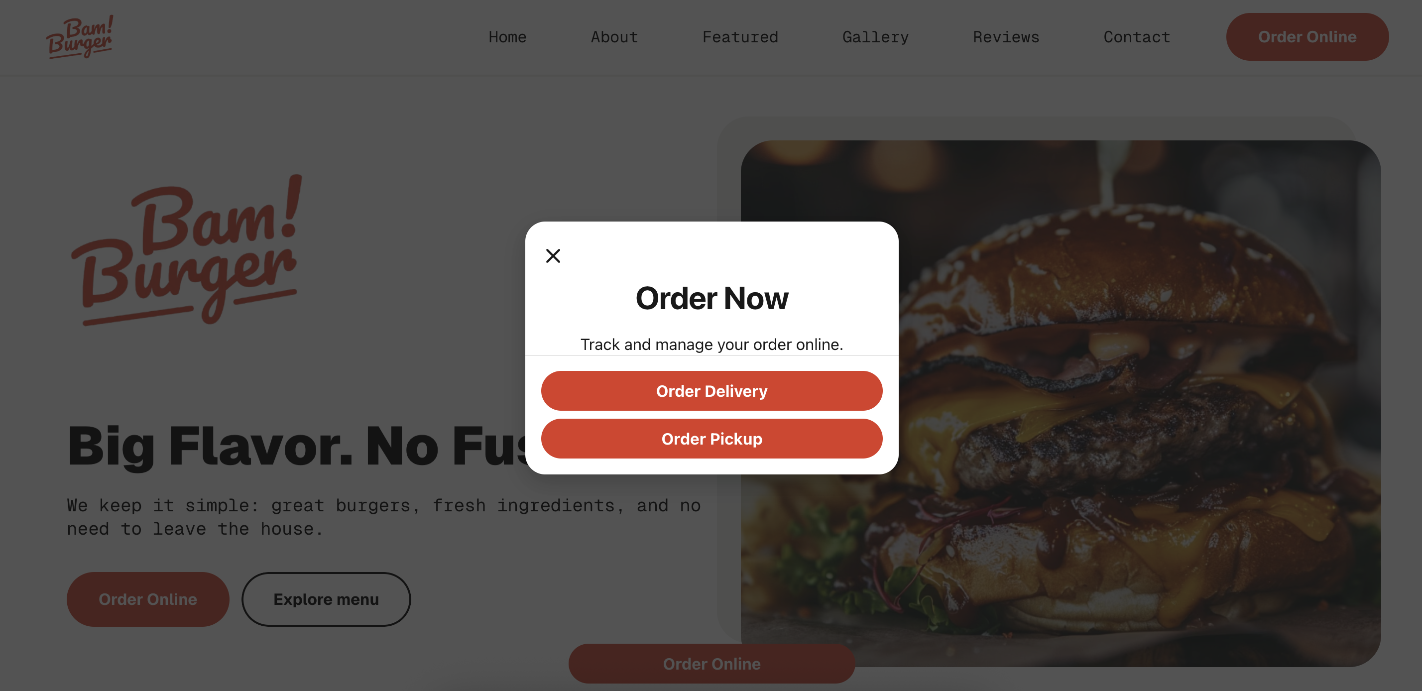 Bam! Burger - Burger Perfection, Elevated.
