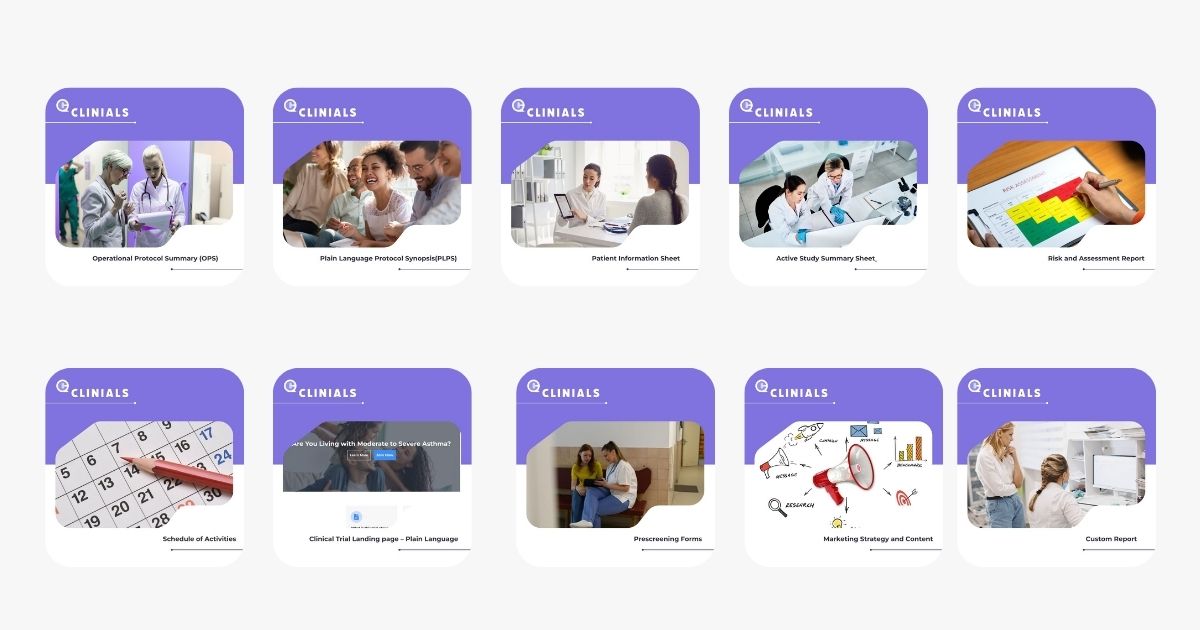 Clinials - Content Examples