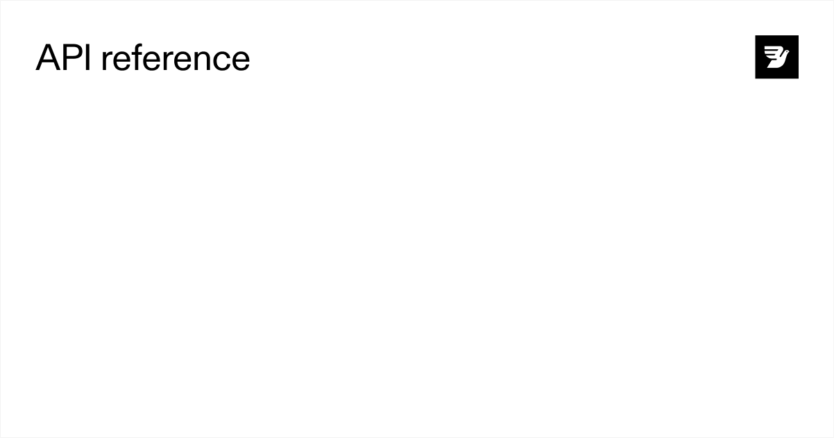 API Reference | Bird (formerly MessageBird)