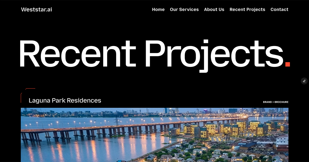 Recent Projects and Digital Case Studies | Weststar.ai