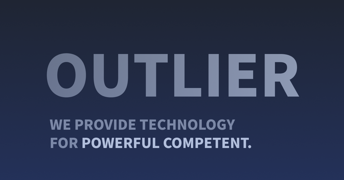 OUTLIER, Tech-provider