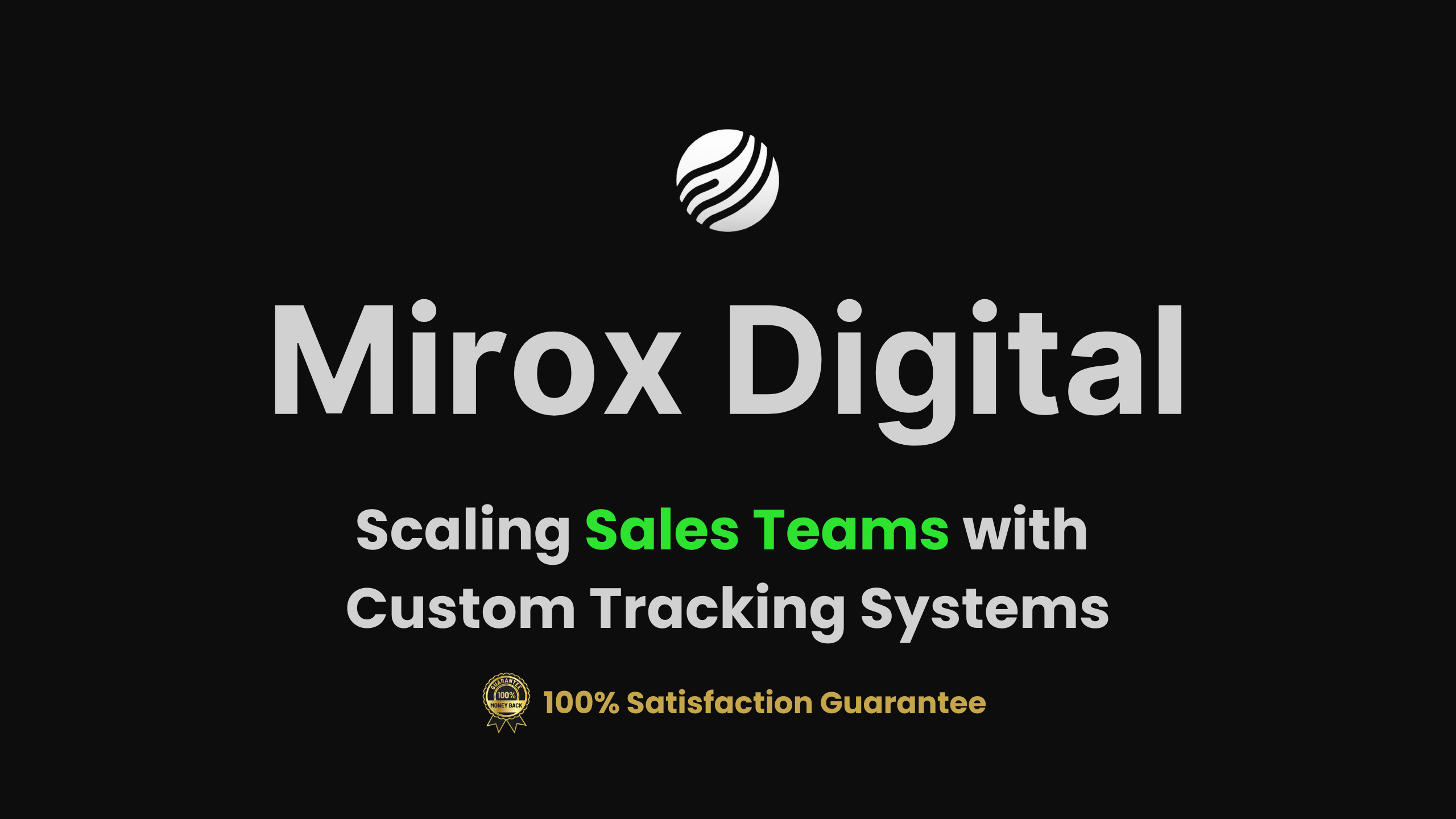 Mirox Digital | Tracking Systems for Sales Teams