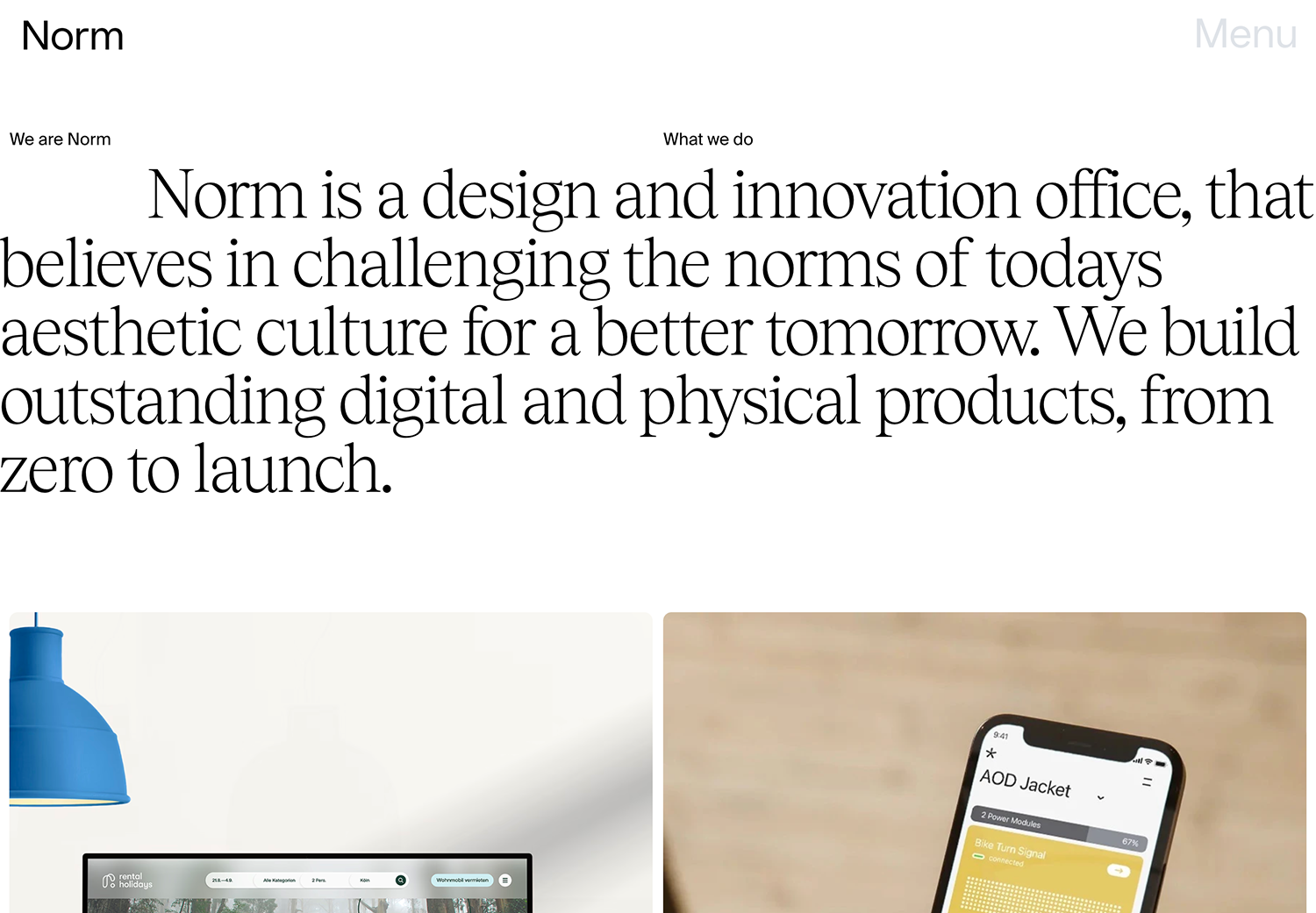 Norm — Strategic innovation & design office