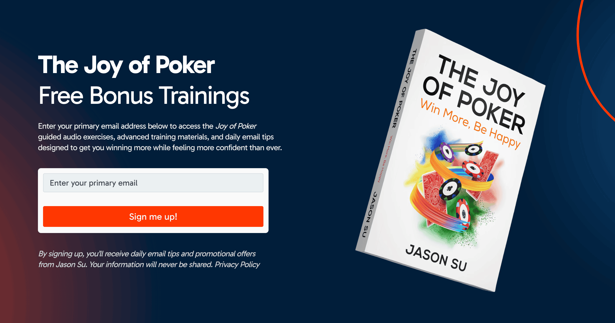 The Joy of Poker — Jason Su Poker With Presence