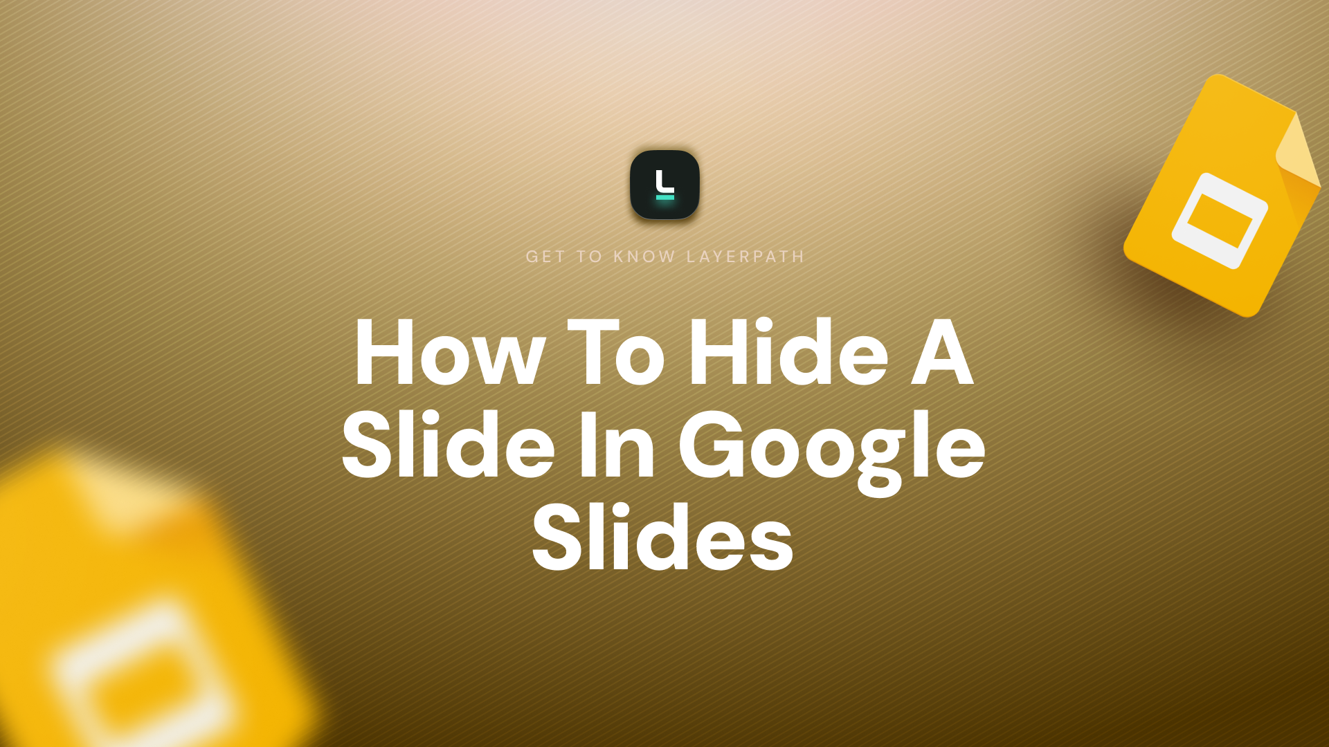 How To Hide A Slide In Google Slides
