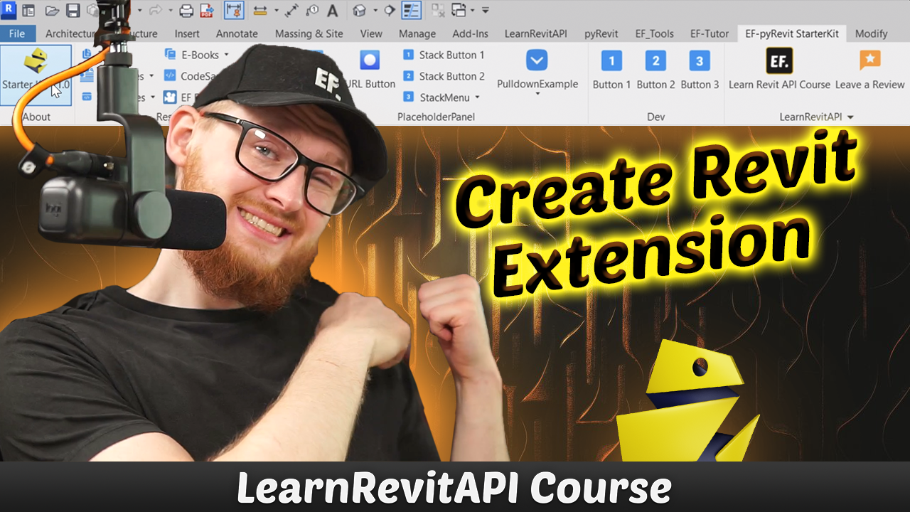 Revit API Course - EP.2 - The Easiest Way to Get Started with pyRevit