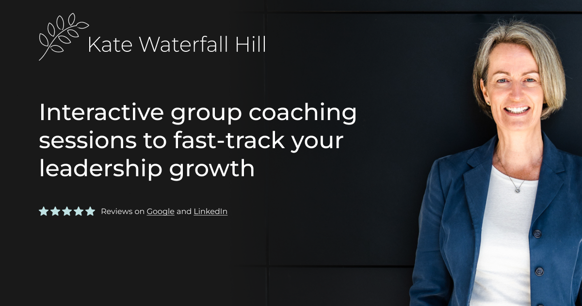 The Leadership Accelerator | Kate Waterfall Hill