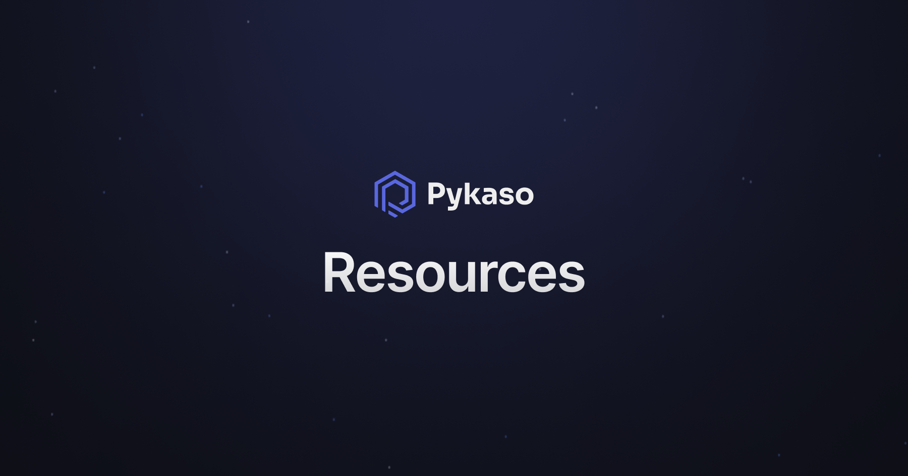 Pykaso | Ressources
