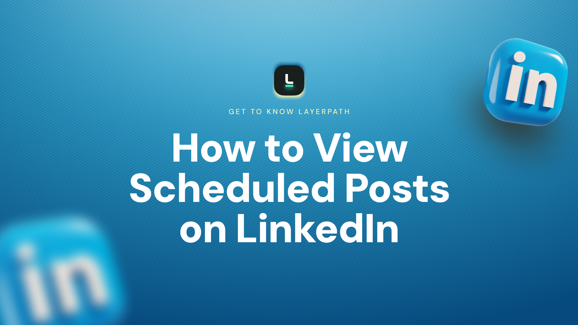 How To View Scheduled Posts On Linkedin