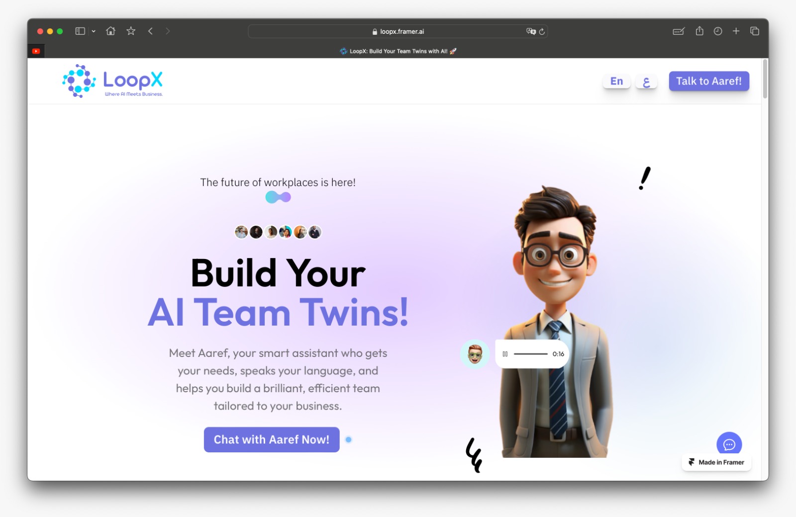 LoopX: Build Your Team Twins with AI! 🚀