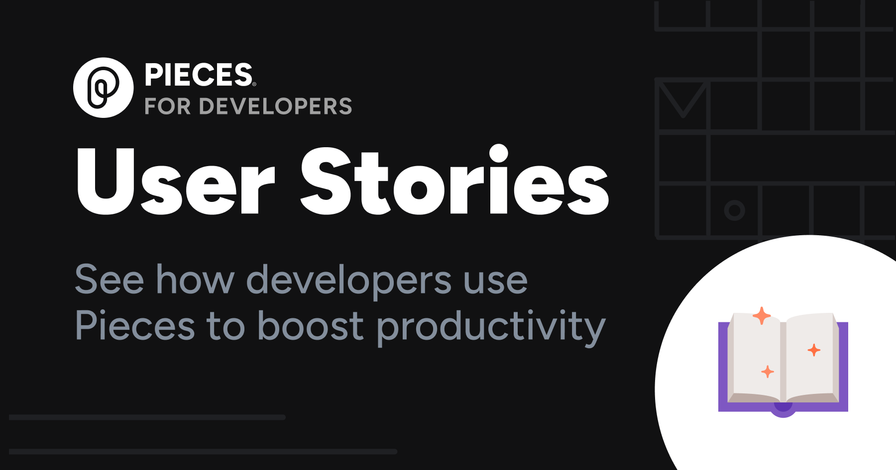 User Stories | Pieces for Developers