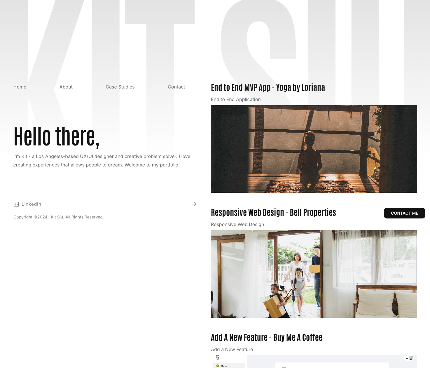 Kit Siu | UX/UI Designer Portfolio