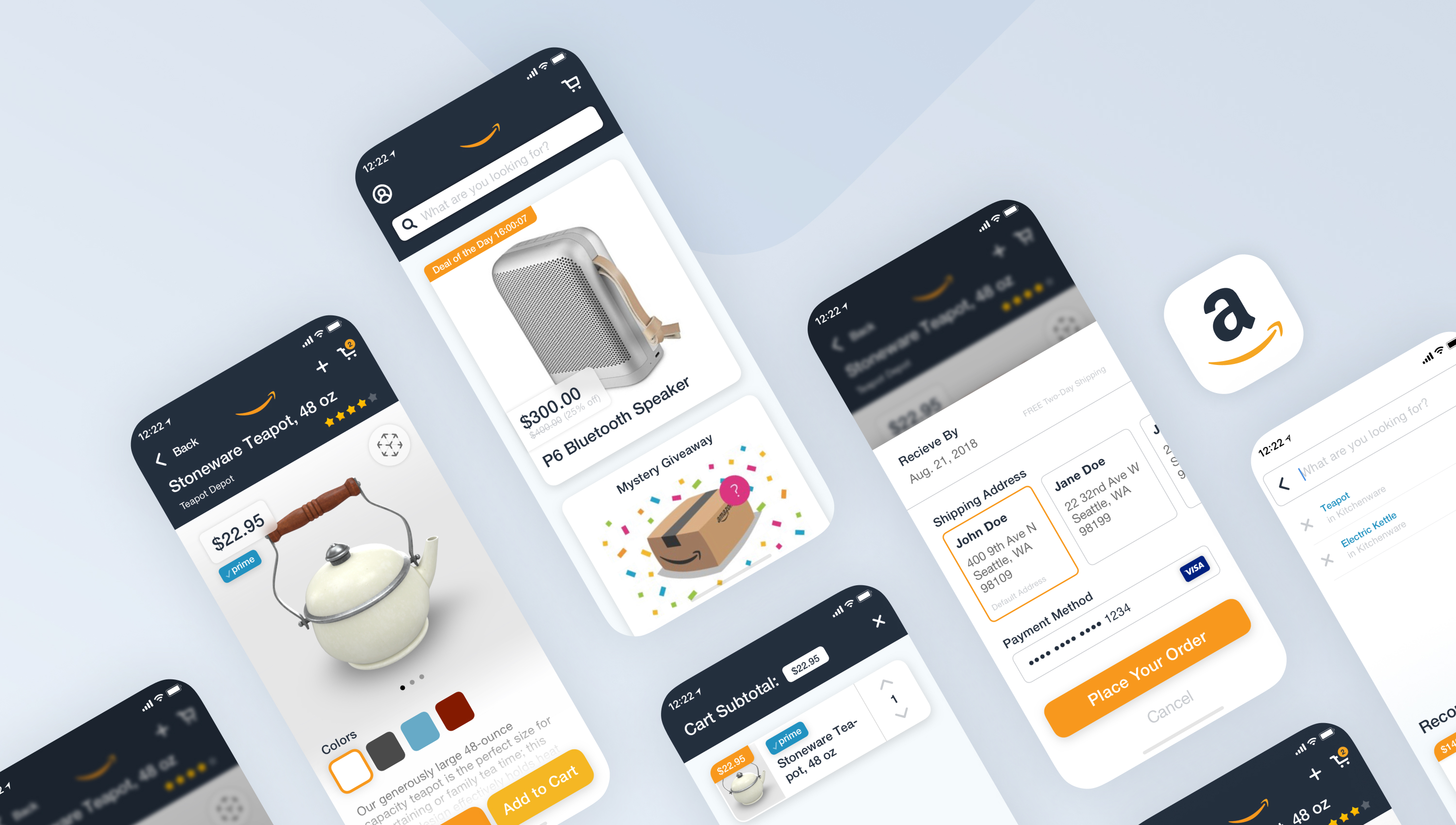 Concept - Amazon App Redesign