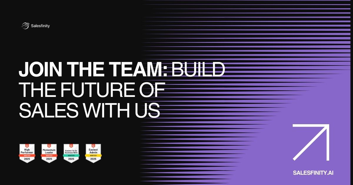Careers at Salesfinity | Shape the Future of Sales
