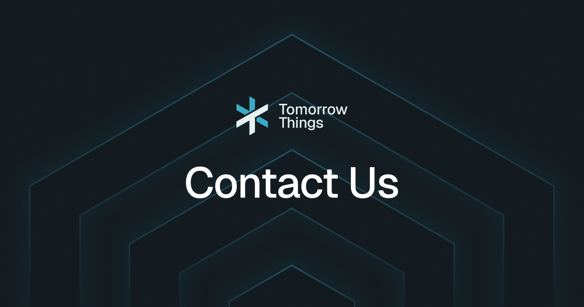 TomorrowThings | Contact us