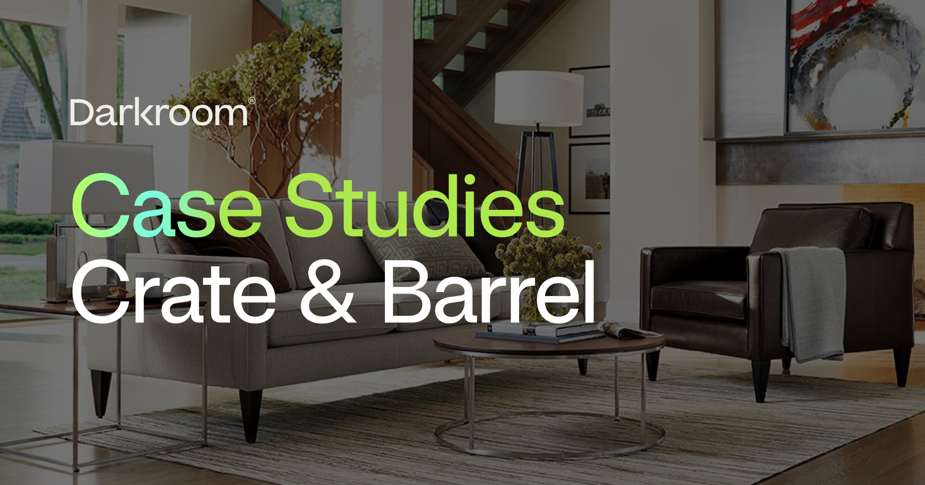 An Ongoing Digital Product Website Partnership With Crate&Barrel
