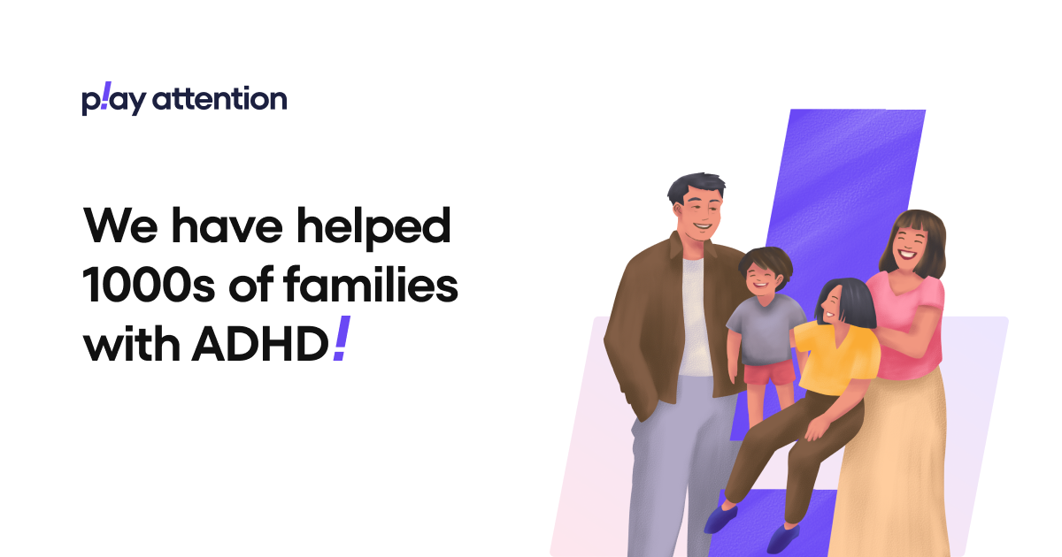 Play Attention helps 1000s of families give the gift of attention to their kids with ADHD.