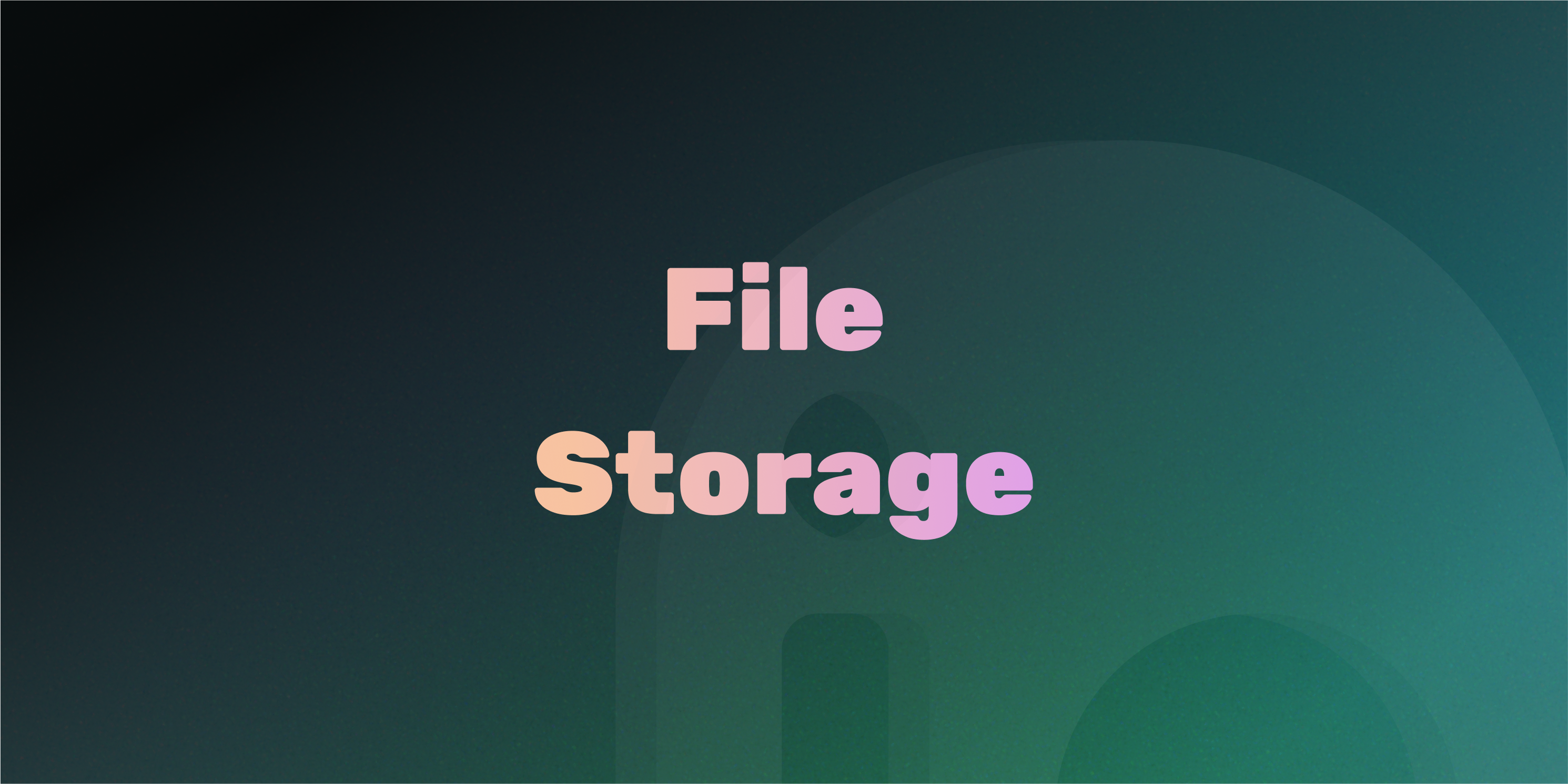 File Storage - Use Cases - AR.IO - The First Permanent Cloud Network