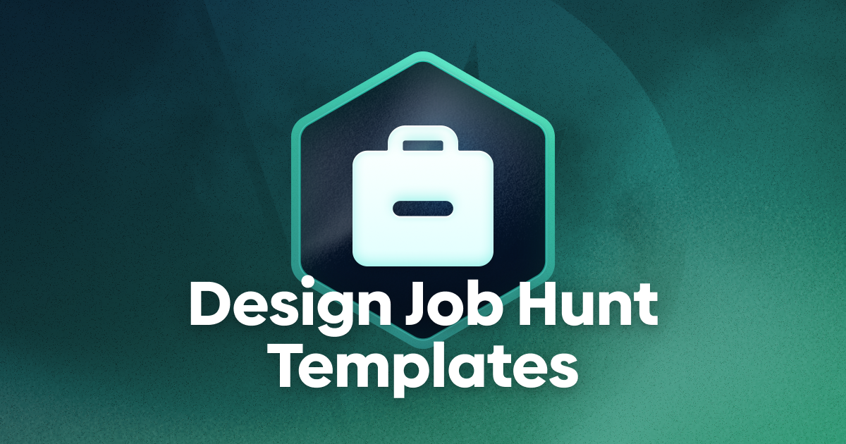 Free Design Job Templates – Resumes, Cover Letters & More