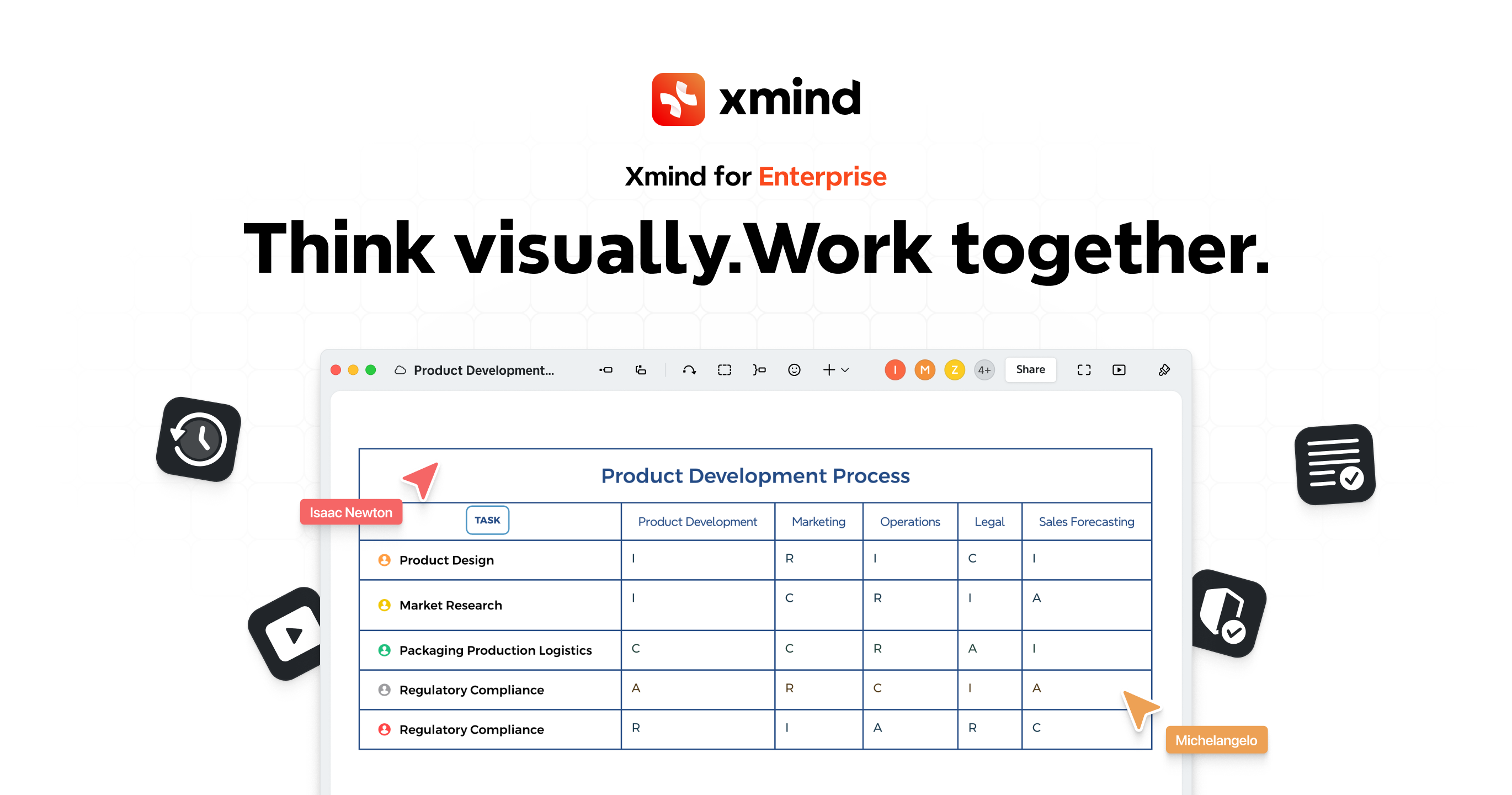 Solutions d'entreprise | Xmind – Cartographie Mentale pour Équipes & Organisations