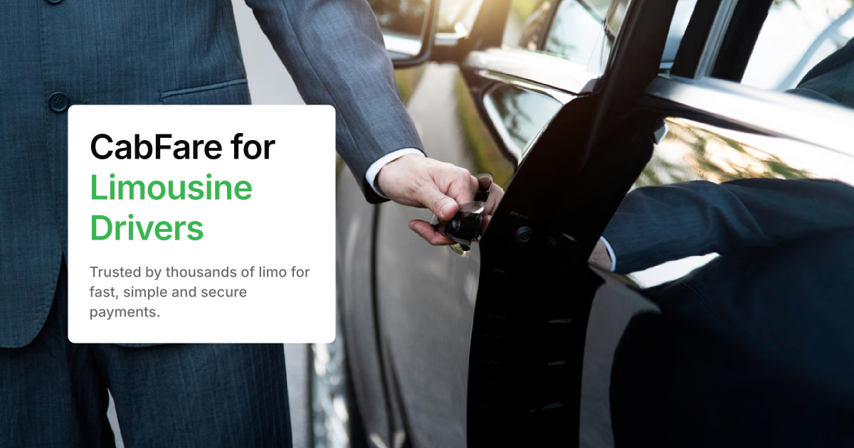 EFTPOS for Limousine Drivers | CabFare Australia